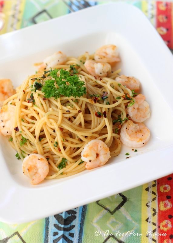 Pasta Aglio Olio to the Rescue | The FoodPorn Diaries